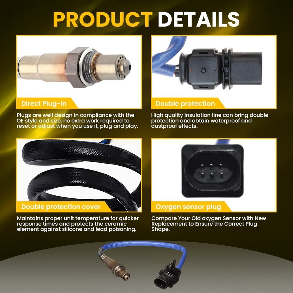 Front Upstream Oxygen Sensor O2 For 2013-2016 Ford F-450 Super F-550 ...