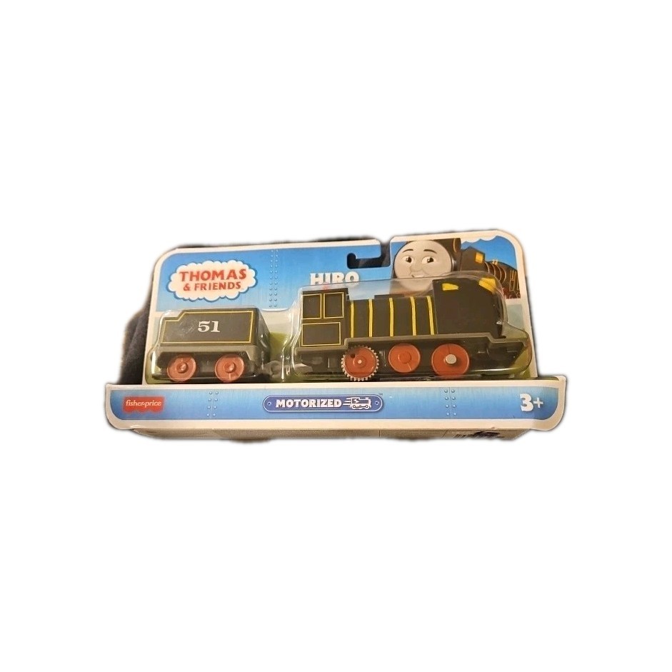 Thomas & Friends Hiro Motorized Toy Train Engine with Tender Battery ...
