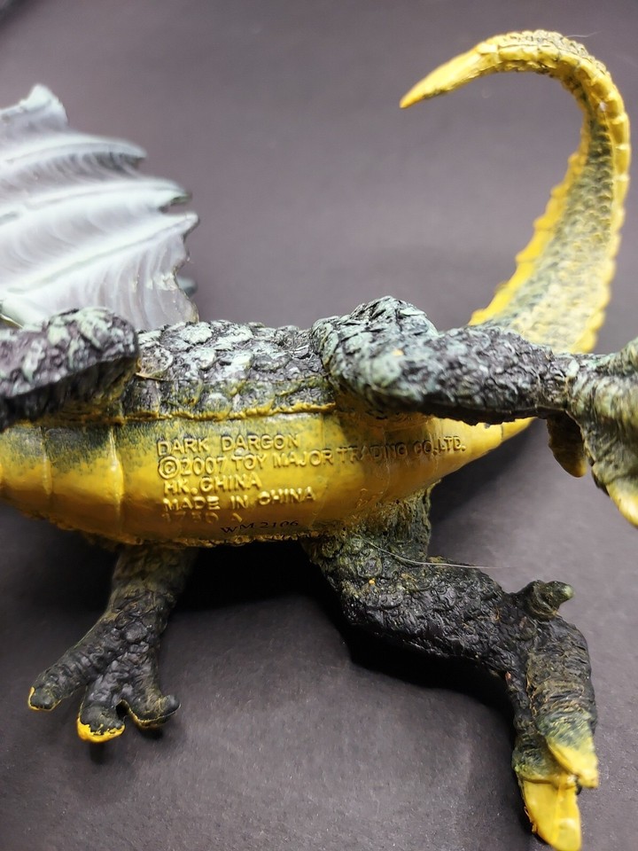 Toy Major Trading Company Dark Dargon 5" Dragon Figure 2 Dragans 1 ...