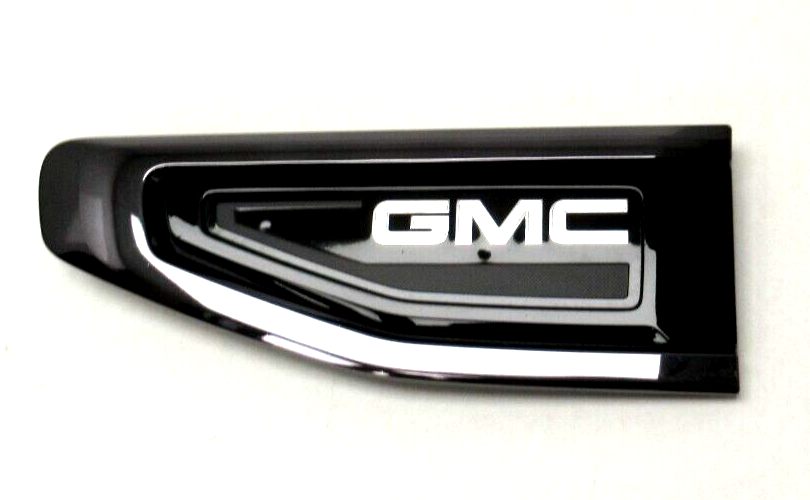 84794112 Driver Side Fender Vent Emblem Tinted Chrome Ice 2019-2023 GMC ...