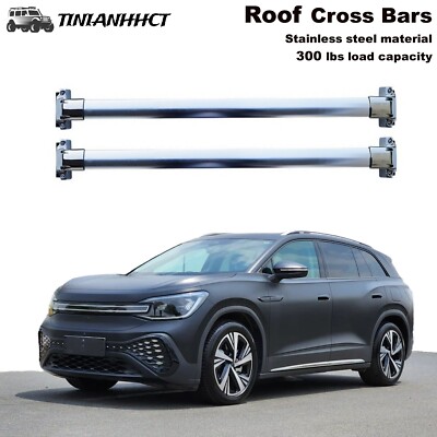 Cross Bar Fits for VW-ID.6 2021-2024 Cargo Bars Luggage Carrier ...