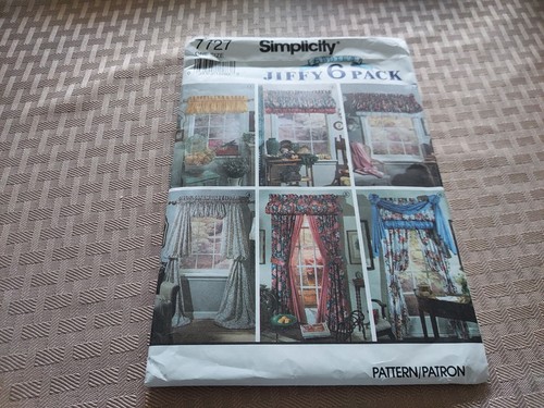 Simplicity Pattern 7727 Swag Curtain Instructions One Size UNCUT | eBay