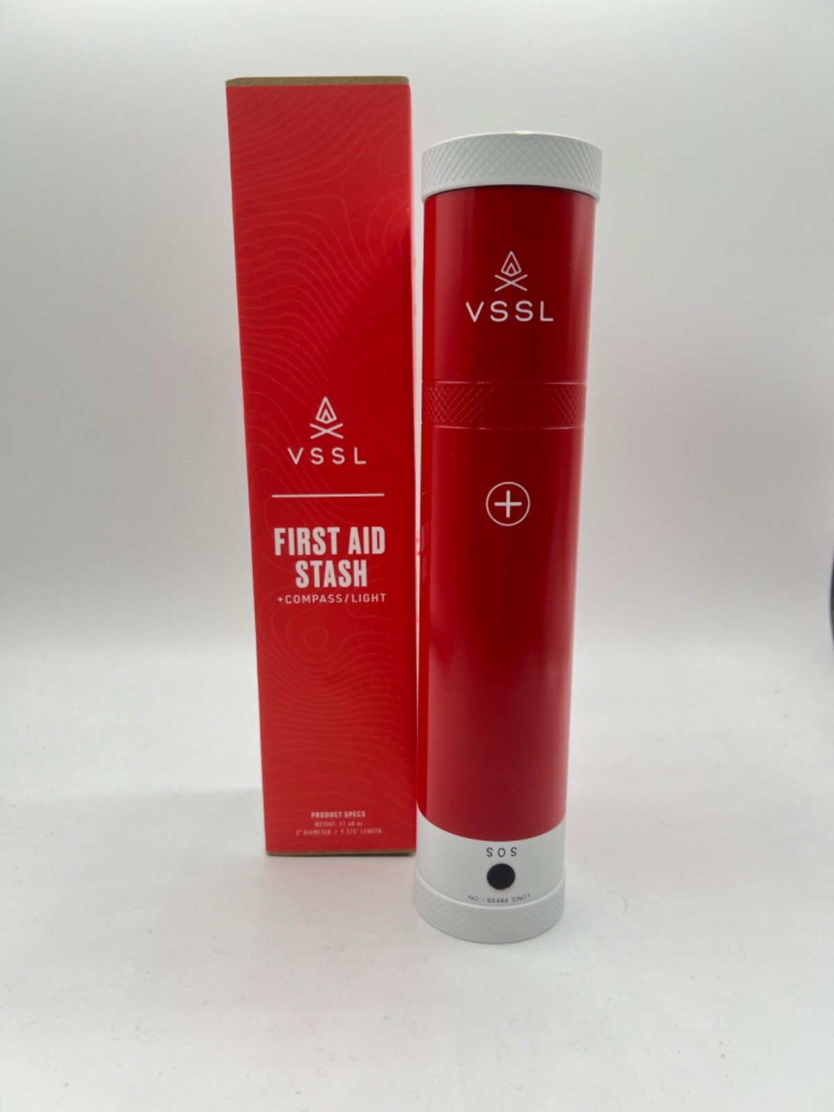 VSSL First Aid Stash w/ Light and Compass - DIY First Aid Kit | eBay