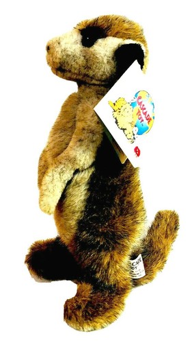 NWT Cascade Toy 13” Realistic Meerkat Plush From San Diego Zoo Wild ...