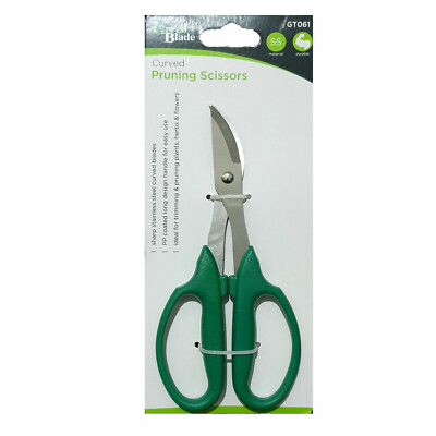 CURVED PRUNING GARDENING CUTTING SCISSORS PRUNERS SNIPS | eBay UK