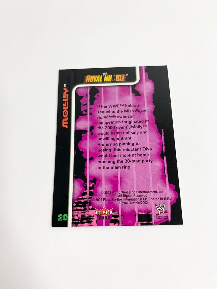 Molly 2002 Fleer Royal Rumble WWE Card # 20 | eBay