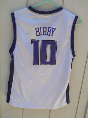 CLASSIC SACRAMENTO KINGS MIKE BIBBY #10 BASKETBALL JERSEY SIZE YOUTH ...