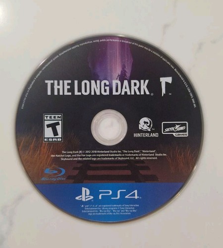 The Long Dark (Sony PlayStation 4) Disc Only - TESTED | eBay