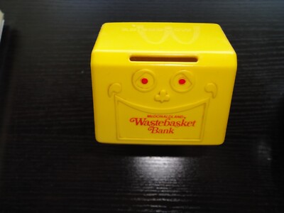 1975 McDonald's Garbage Can Bank | eBay