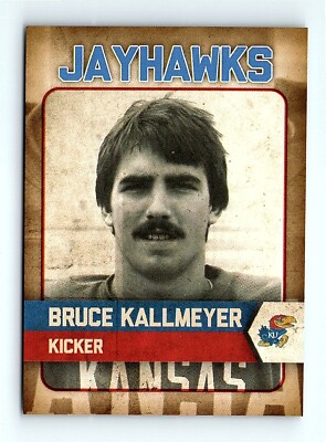 2009 Kansas Jayhawks Alumni Association Greats Bruce Kallmeyer #3 ...