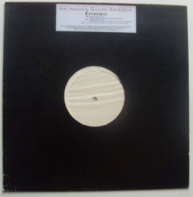 Vinyl Maxi Hal (2) Featuring Gillian Anderson Extremis 12", Promo, W ...