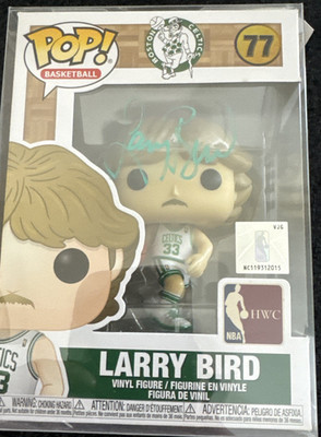 Larry Bird autographed signed Funko Pop 77 JSA COA Authenticated | eBay