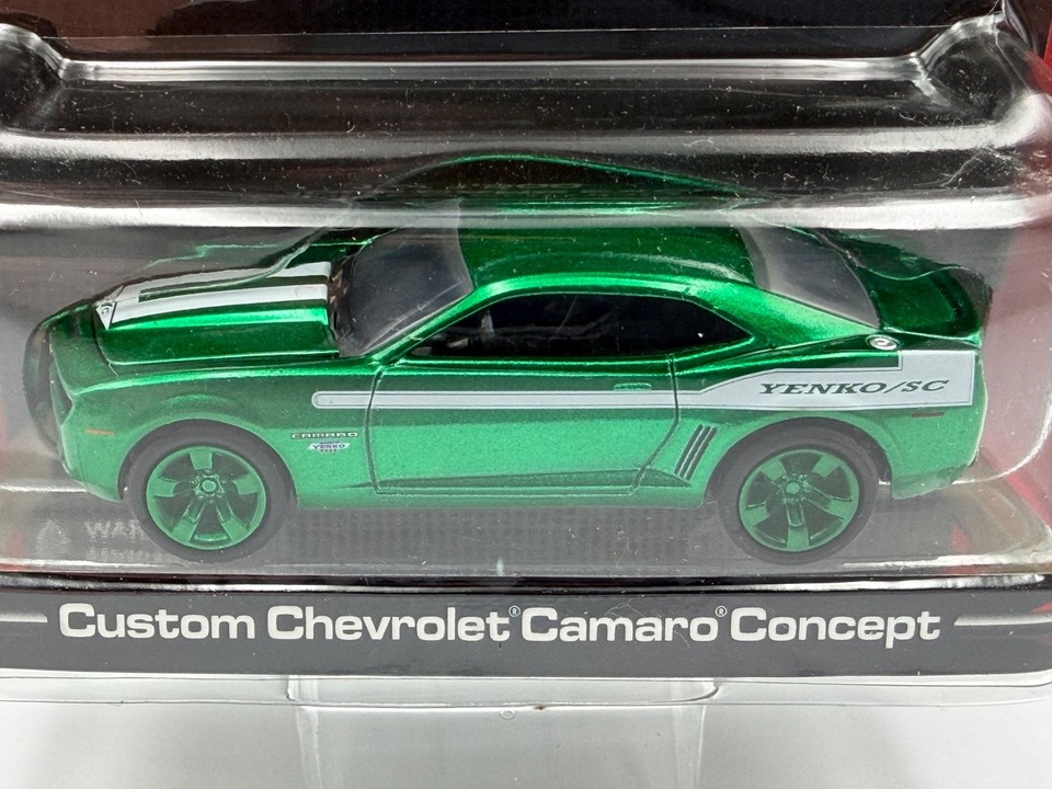 Greenlight Mini Muscle Cars Chevrolet Yenko Camaro, Green Machine, 1:64 ...
