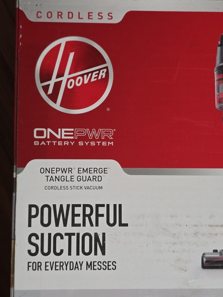 Hoover OnePwr Emerge Tangleguard + Cordless Bagless Wireless Stick ...