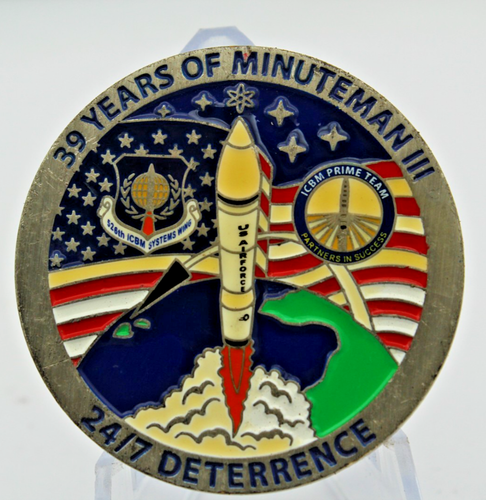 USAF Minuteman III 1.75" 528th ICBM Wing GT-200GM Launch Token | eBay