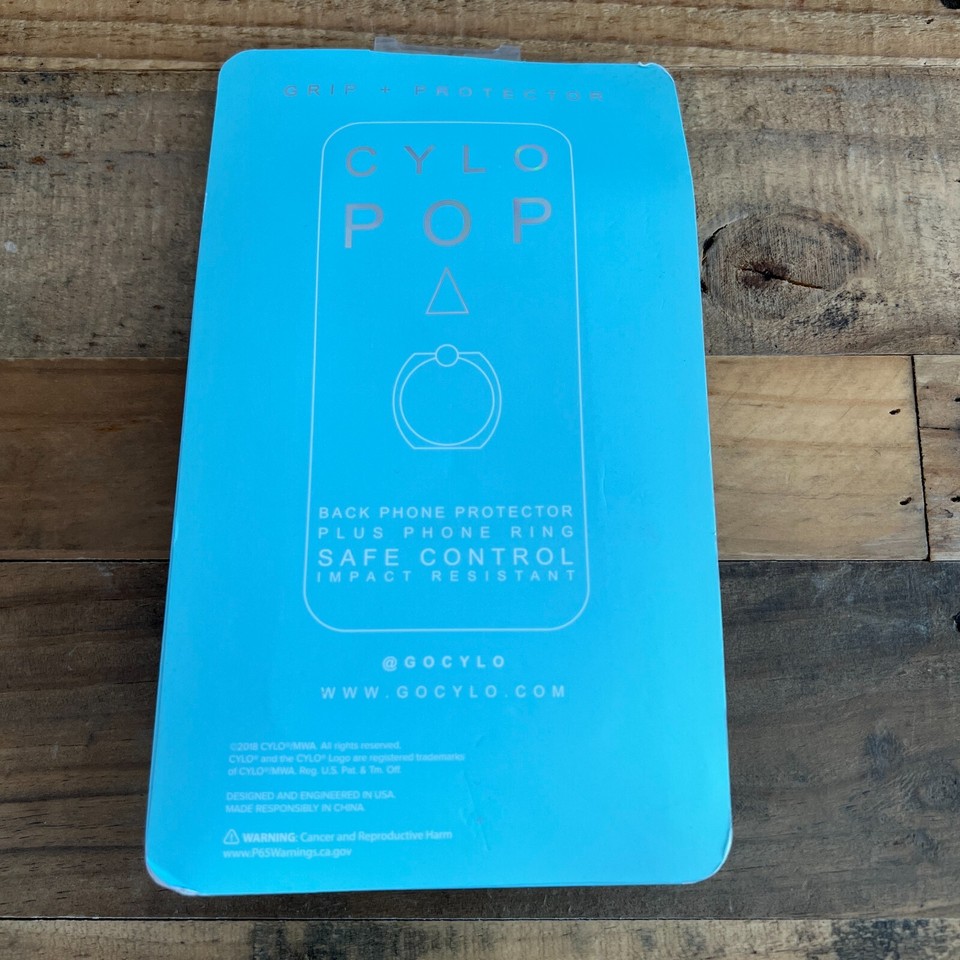 CYLO POP Back Phone Grip Protector & Phone Ring for iPhone X/XS Pink ...