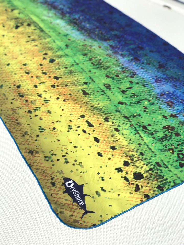 Microfiber Towel MAHI MAHI Skin Design by DRYSHORE | eBay