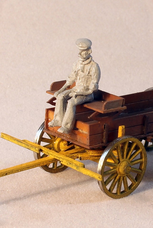 Berkshire Valley Models HO/HOn3 1/87 Wagon Driver #2 (driver only ...