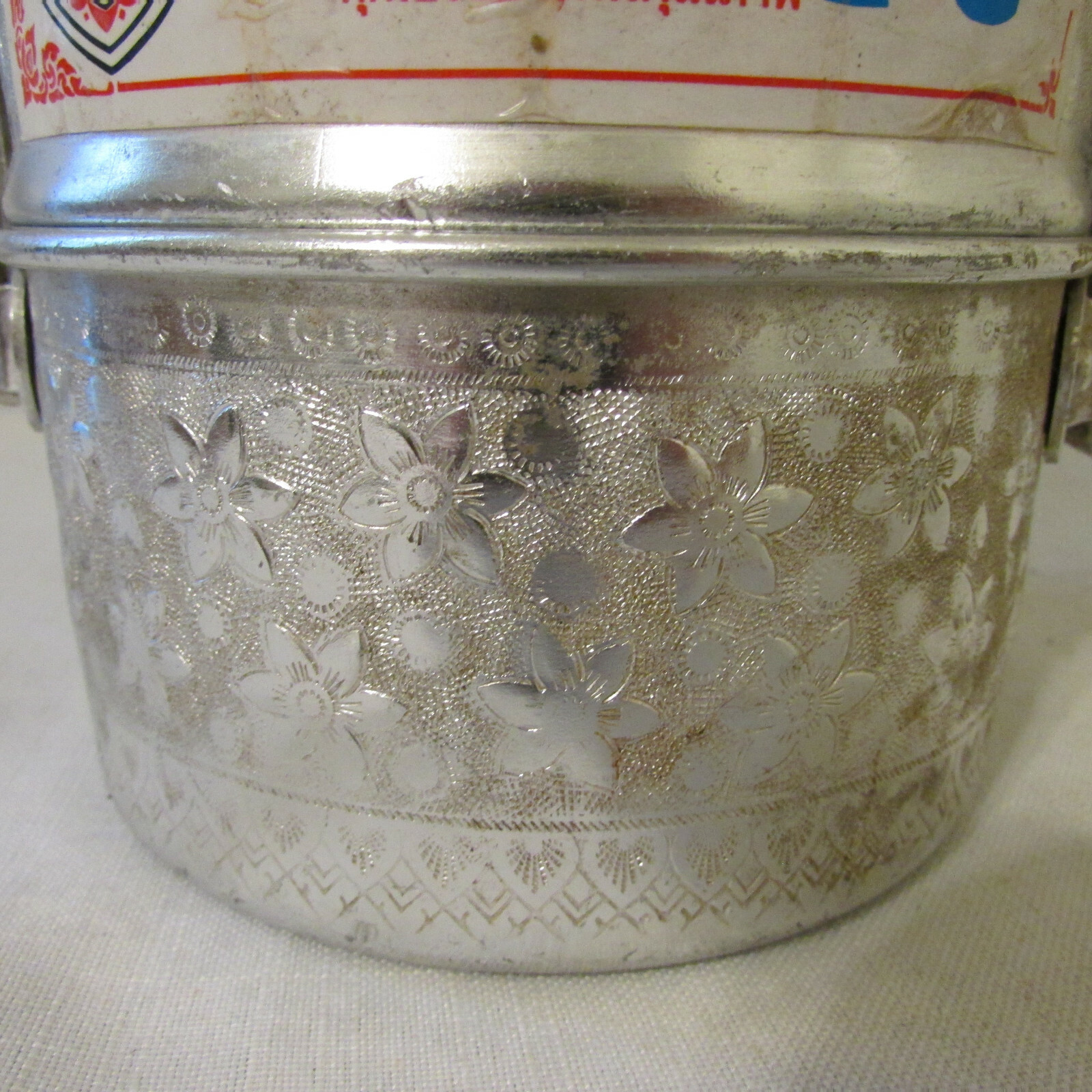 Vintage Thailand Diamond Brand Aluminum 4 Tier Stacking Lunch Box Food ...