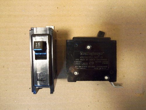 Westinghouse BAB1015 1 Pole 15 Amp Circuit Breaker BA BAB BA1015 OLD ...