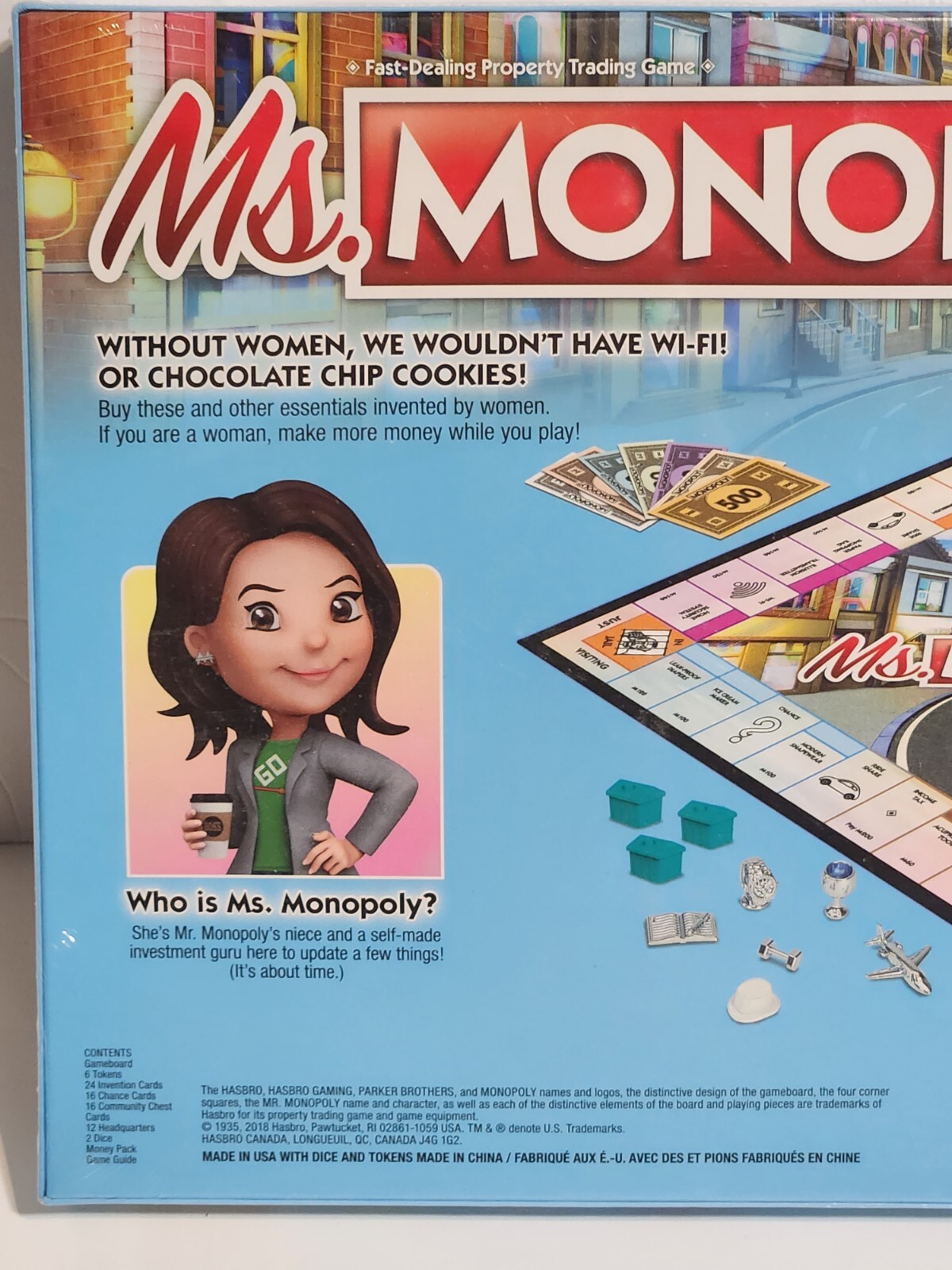 Hasbro E8424 Ms. Monopoly Board Game for sale online | eBay