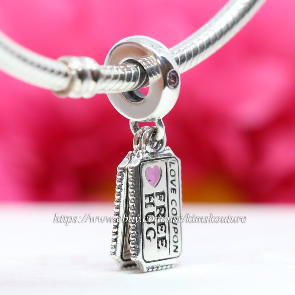 Authentic Pondora LoveCoupon Sterling Silver Charm 798703C01 | eBay
