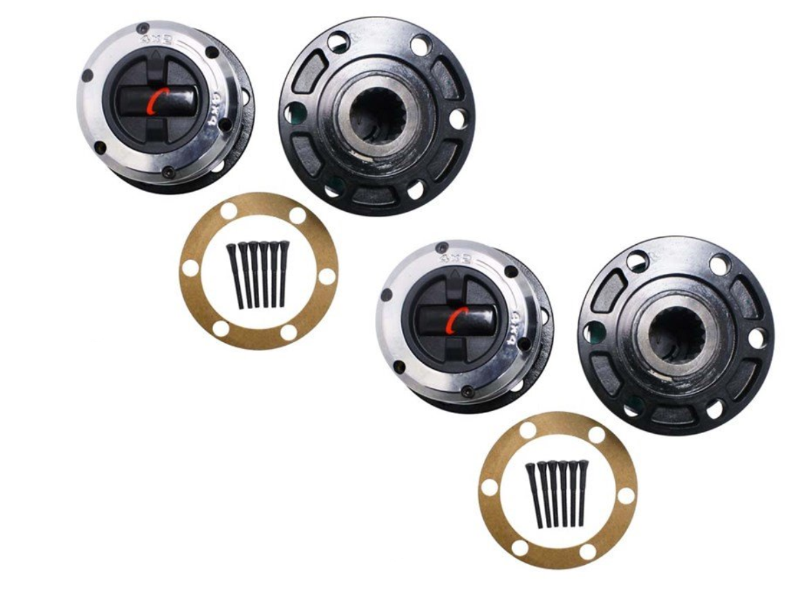 Free Wheeling Hub Kit of 2 for Isuzu D-MAX DMAX MU-X MUX 17 Spline 6 ...