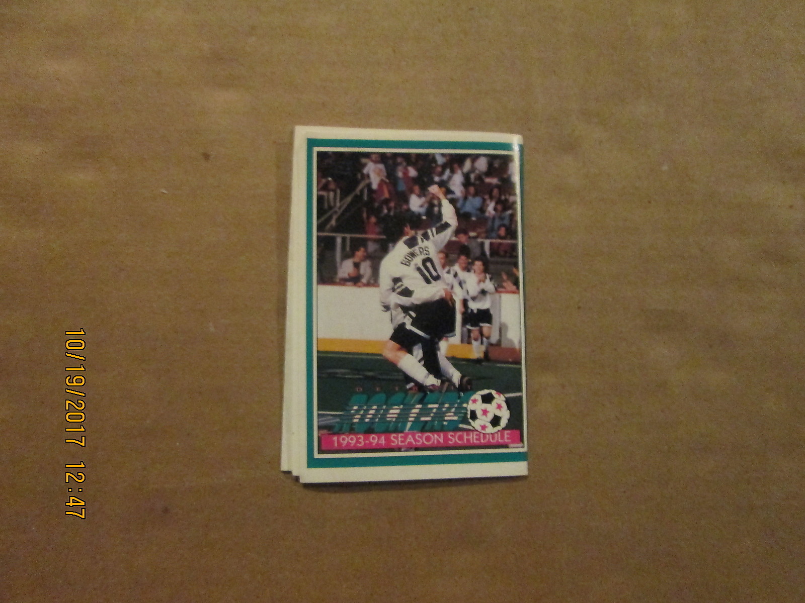 NPSL Detroit Rockers Vintage Defunct Circa 1993-94 Team Logo Pocket ...