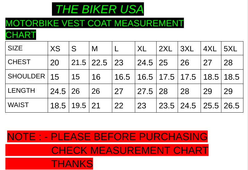 Men's Black Leather Fringed Conch Chain Vest Motorcycle Biker Vest XS ...