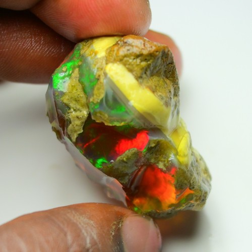 Opale brute 160,90 carats opale naturelle éthiopienne opale brute Welo ...