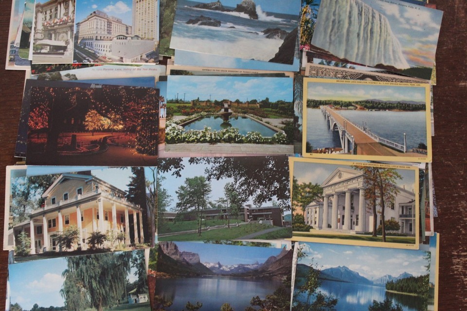 2000+ Standard Postcard Box Lot Post Card PC Souvenir View USA US ...