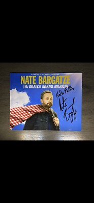 Nate Bargatze Autographed Photo With “Hello Folks,”inscription With ...