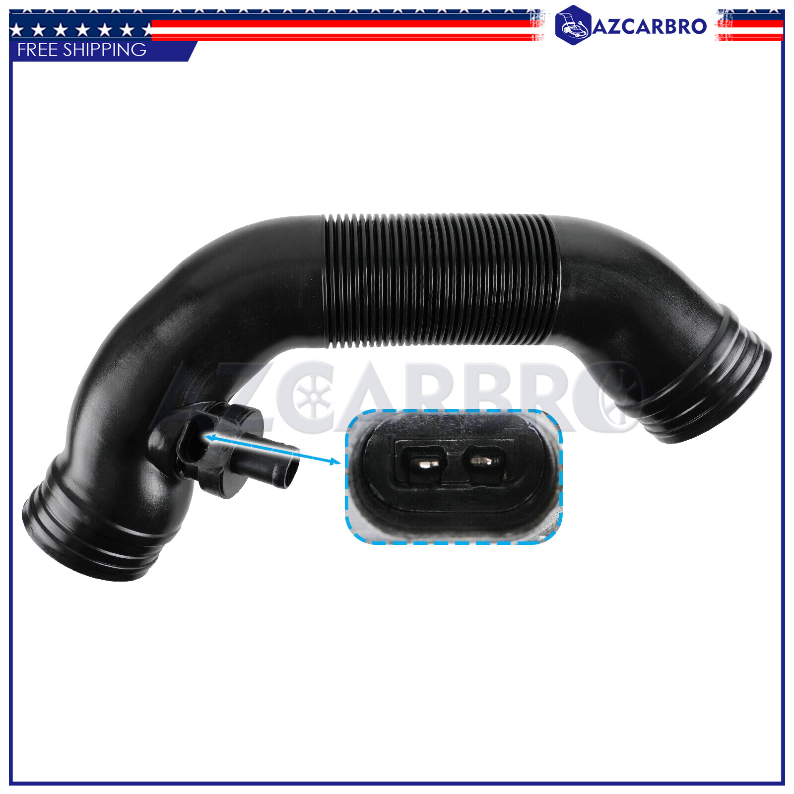 For VW Jetta 2011-2017 2.0FSI Car Engine Air Tube Intake Exhaust Hose ...