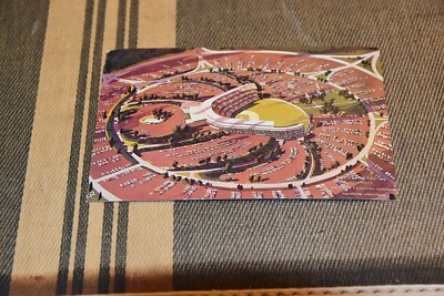 LOS ANGELES DODGER STADIUM Artist Render Chavez Ravine Postcard | eBay UK