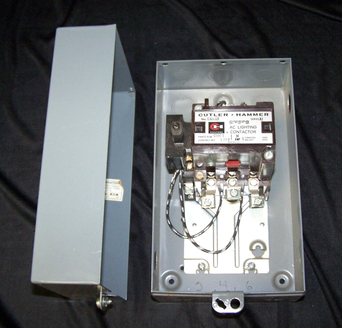 Cutler Hammer 6 Pole Lighting Contactor | Shelly Lighting