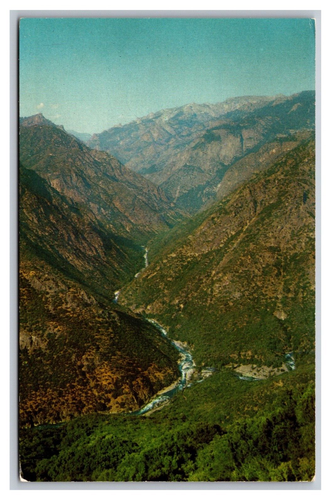 Badger CA California Kings Canyon National Park Aerial View Chrome ...