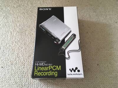 SONY MZ-RH1 MiniDisc Walkman HI-MD Recorder Player JAPAN | eBay