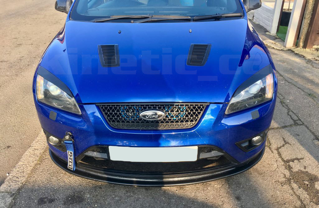 Ford Focus mk2 Headlamp eyebrows spoilers | Grelly UK