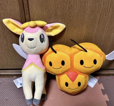 Pokemon Mofugutto Plush Toy Combee Deerling 24cm Set | eBay