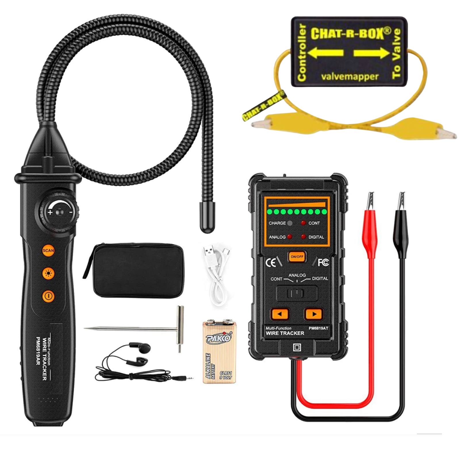 Irrigation Lawn Valve Locator- Traces Wire underground - Locate Buried ...