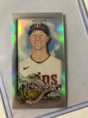 2022 Allen & Ginter Chrome Base Mini Refractor #294 Josh Winder | eBay