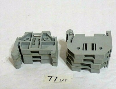 #77 Lot of 7 New Wago 249 Terminal Block End Stops NOS | eBay