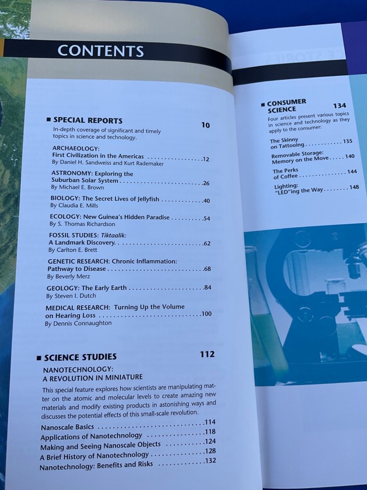 2007 Volume Library SCIENCE ANNUAL Southwestern Book | eBay