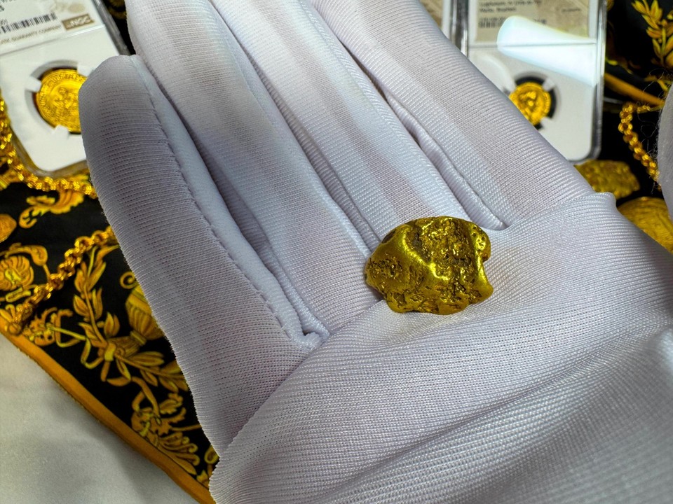 CALIFORNIA GOLD NUGGET .55oz or 17gm PIRATE GOLD NUGGETS | eBay