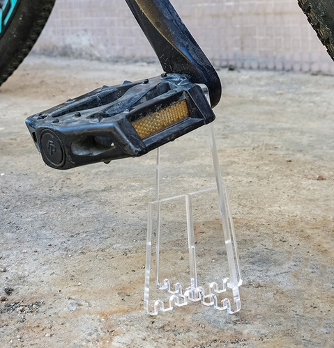 Bicycle Stand Solutions Lightweight and Portable with Two Acrylic ...