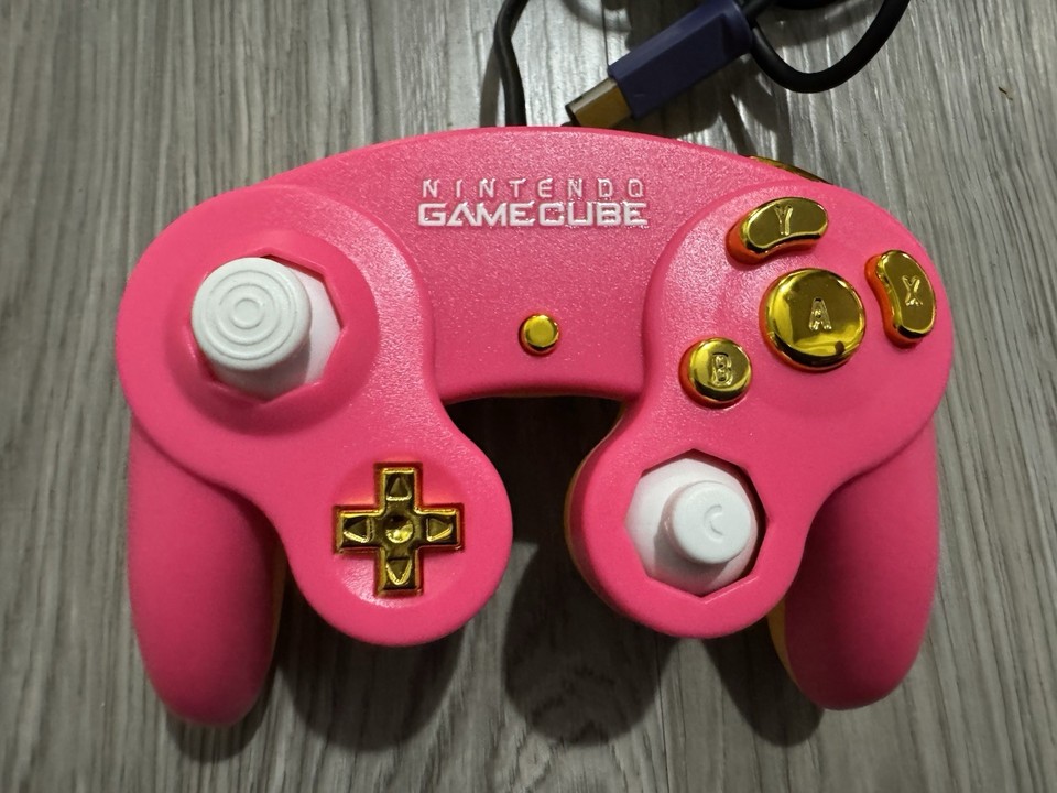 Nintendo GameCube Controller DOL-003 Pink/Yellow | eBay