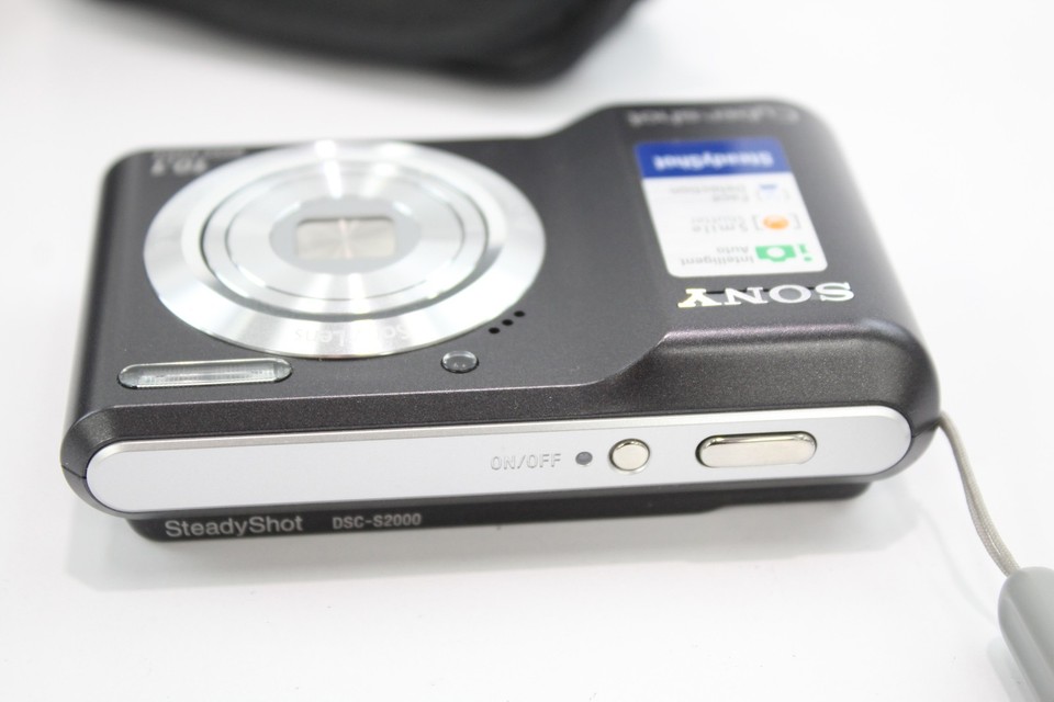 Sony Cybershot DSC-S2000 Digital Compact Camera w/ 3x Optical Zoom Lens ...