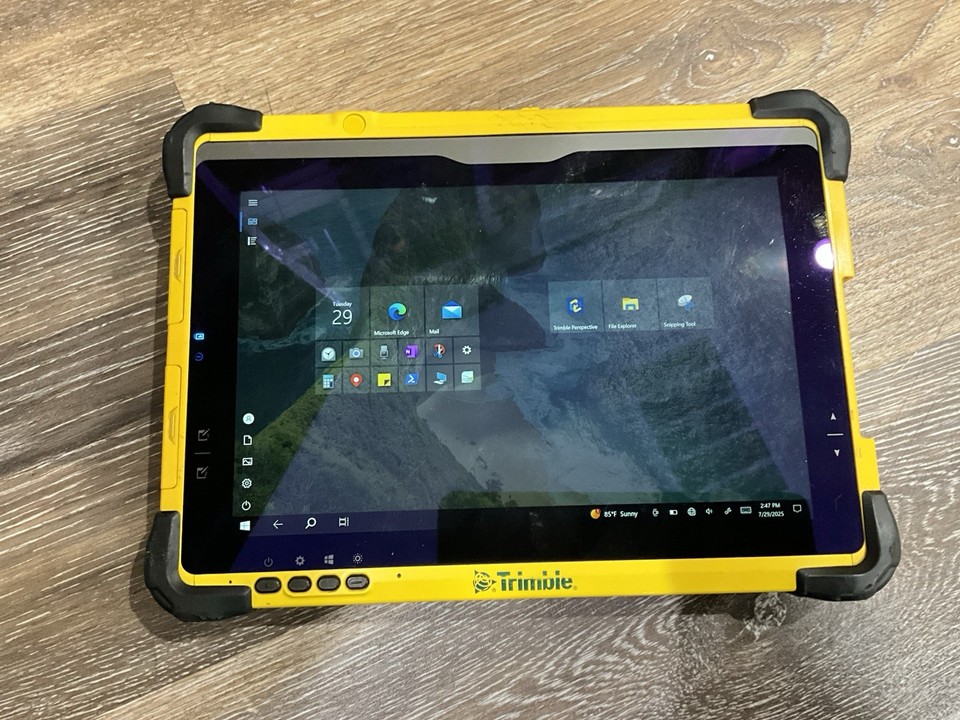 Trimble X7 Laser with T10 Tablet with Chargers and Cases Bundle | eBay