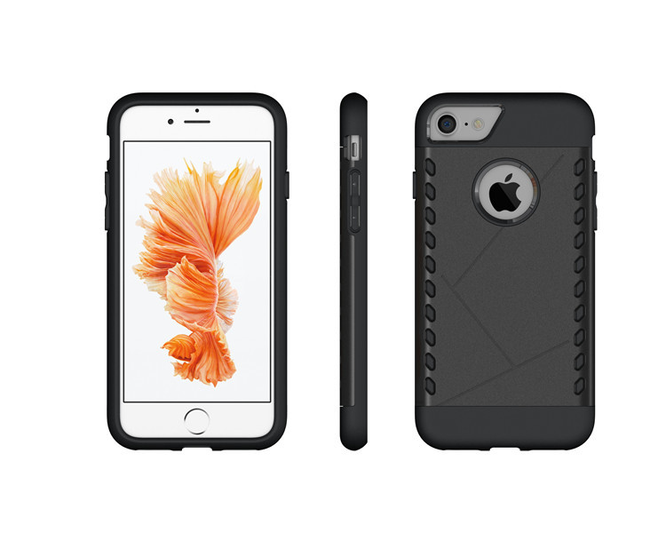 For iPhone 7 - SuperGuardZ® Heavy-Duty Slim Shockproof Cover Case Armor ...