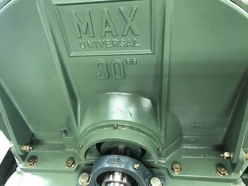 ORIGINAL RESTORED USA MAX VS1 SPINDLE SANDER. NEW BALDOR SINGLE PHASE ...